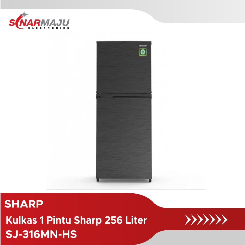 Kulkas 2 Pintu Sharp 256 Liter SJ-316MN-HS